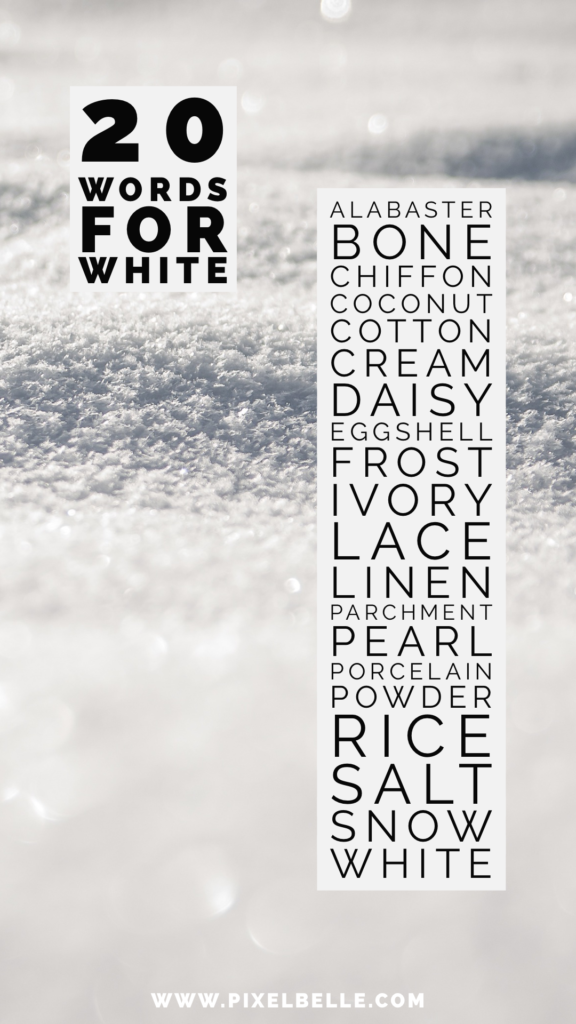 Color Names - Color Thesaurus for 2021 - Pixel Belle